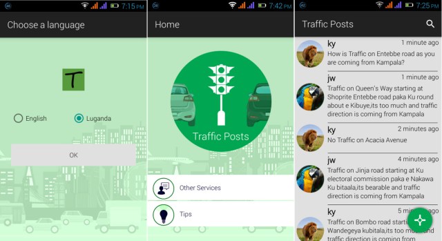 Share and know real time Kampala traffic updates with the Traffica app