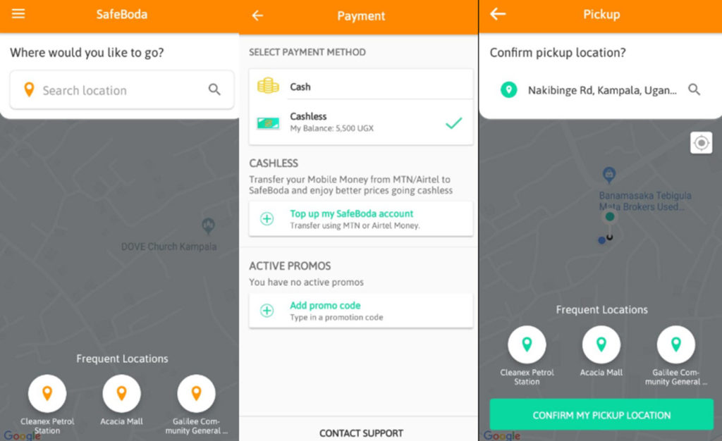 The Safeboda app new design: Great features worth to try out