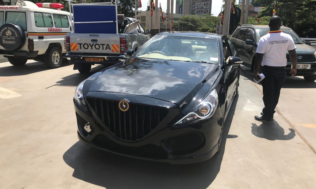 Meet the new version of the Kiira EVS Hybrid car proudly made in Uganda