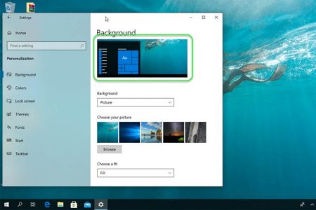 Here is how you can change your Windows 10 wallpaper