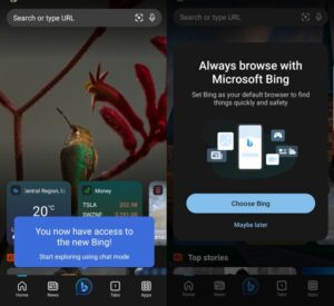 How to use Bing AI Chat on your Smartphone