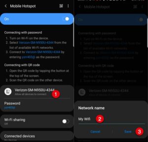 How to create a mobile hotspot on your Android Smartphone