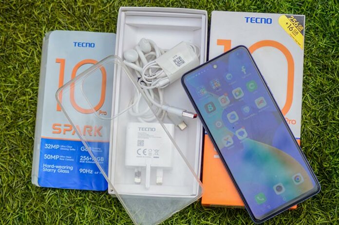 TECNO Spark 10 Pro Unboxing, First Impressions, and Where to buy from