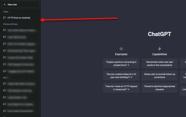 How to rename ChatGPT Conversations